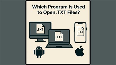 Which Program Is Used To Open Txt Files A Complete Guide For Every Device Izoate