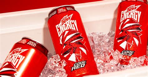 Mountain Dew Energy Code Red Now Available Caffeine Equal To 2 Cups Mountain Dew Energy Code Red Now Available Caffeine Equal To 2 Cups