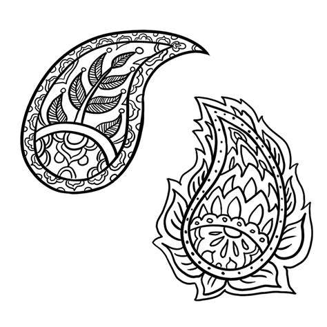 Bandana Pattern Drawing