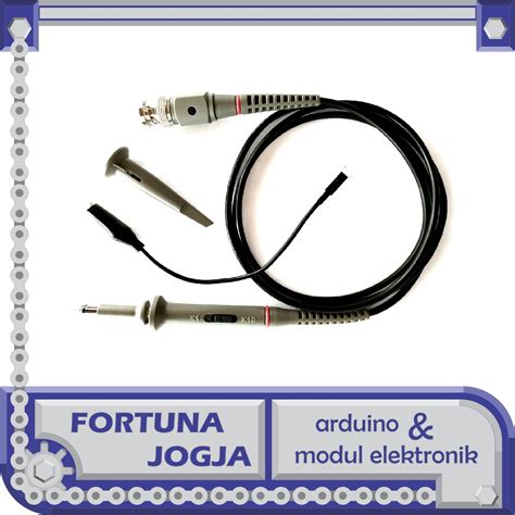 Probe Oscilloscope P6100 100mhz Probe Osiloskop Klip X10 X1 Lazada Indonesia