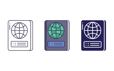 Passport Vector Art Icons And Graphics For Free Download