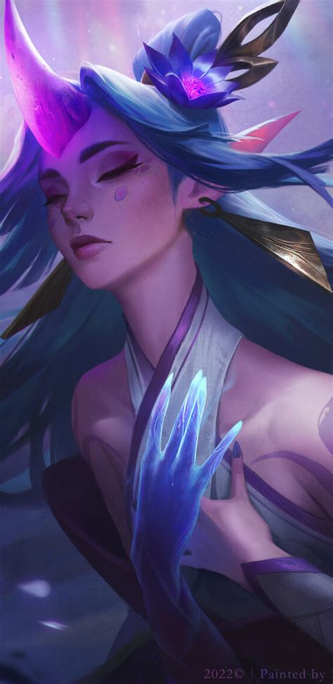 720x1480 Resolution Soraka Concept Art League Of Legends 720x1480