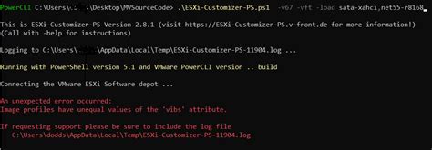 Image Profiles Have Unequal Values Of The Vibs Attribute · Issue 35