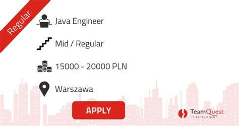 Praca Java Engineer Warszawa Praca W It Teamquest Jqlb Zuzanna