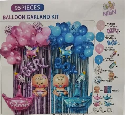 Kit De Globos Para Revelaci N De Sexo Mercadolibre