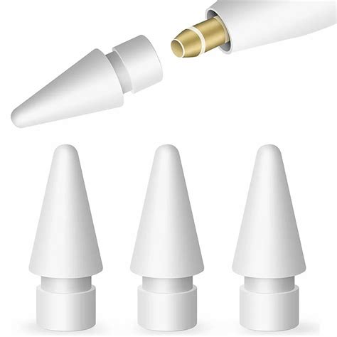 4 Pack Replacement Tips For Apple Pencil 1st Gen And 2nd Gen Ipad Pro