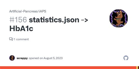Statisticsjson Hba1c · Issue 156 · Artificial Pancreasiaps · Github