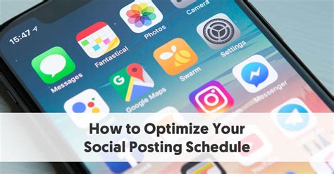 How To Optimize Your Social Media Posting Schedule