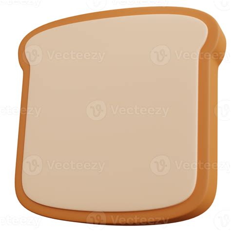 3d Rendering Bread Isolated 11894163 Png