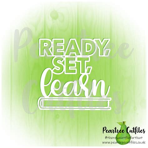 Ready Set Learn Peartree Cutfiles