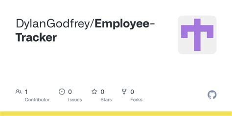 GitHub DylanGodfrey Employee Tracker