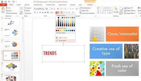 Eyedropper In Powerpoint 2013 Office 15