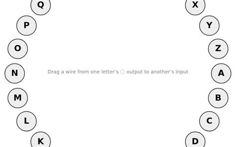 Enigma Machine Plugboard Tom Macwright Observable