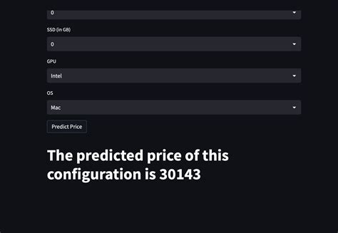 GitHub Ddivyansh Laptop Price Prediction