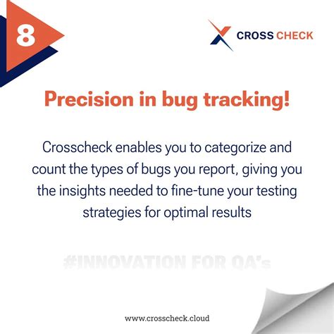 Crosscheck Precision Bug Tracking For Strategic Testing Crosscheck Posted On The Topic Linkedin