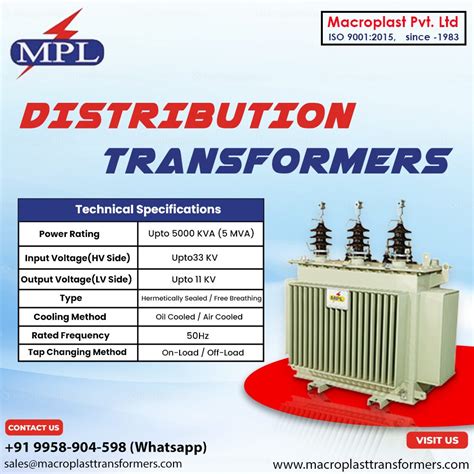 Distribution Transformer Manufacturers Macroplast Transformers Medium