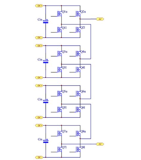 A Four Bridge Multilevel Cascaded Converter Phase Leg Download Scientific Diagram