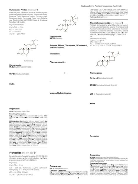 Fluocinolone Pharmacopoeias Pdf Topical Medication Drugs