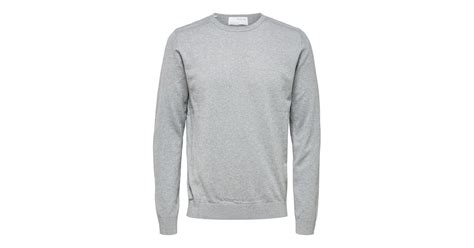 Szürke Selected Regular Fit Pulóver Slhberg About You