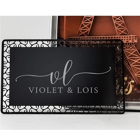 Aluminum Business Card Black Metal Card Gold Metal Card Metal