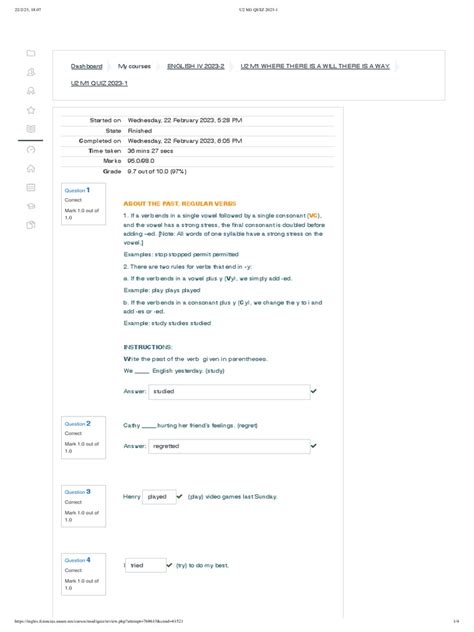 U2 M1 Quiz 2023 1 Pdf Stress Linguistics English Language
