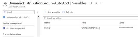 help azure automation accounts using system assigned managed