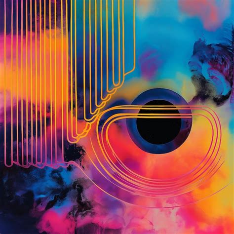 Abstract Art With Neon Colors Images Free Download On Freepik