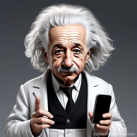 Realistic Einstein With Smartphone And Computer Stable Diffusion Online Realistic Einstein With Smartphone And Computer Stable Diffusion Online