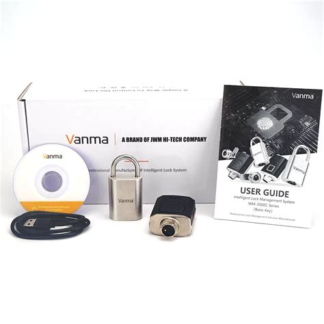 Vanma Electronic Passive Padlock Electronic Lock System Key Access Control Solution Vanma