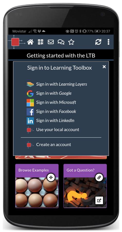 Sign In To Learning Toolbox Learning Toolbox Support