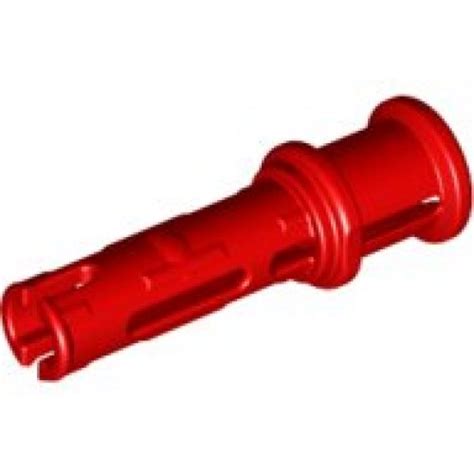 Lego Technic Pin With Bush Long Red Pcs Brickshop Lego En Duplo Specialist