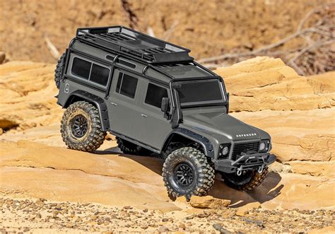 Traxxas Trx 4 Landrover Defender 110 Crawler Silver 82256 4s