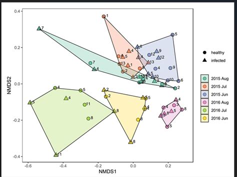 R Specify Both Different Pointshapes And Color By Group For Ind In Fviz Mfa Ind Stack Overflow