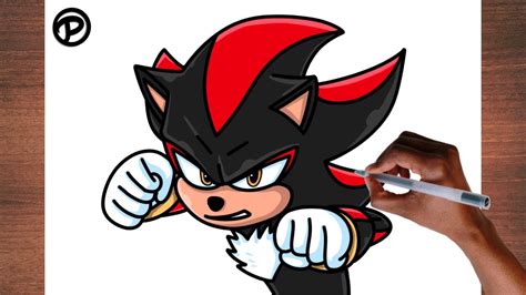 HOW TO DRAW SHADOW FROM SONIC YouTube