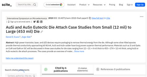 Ausi And Ausn Eutectic Die Attach Case Studies From Small 12 Mil To