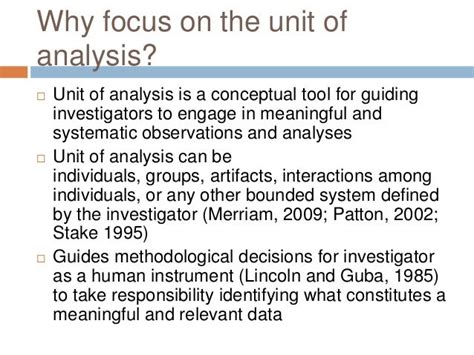 Unit Of Analysis In Cultural Historical Activity Theoretical Research