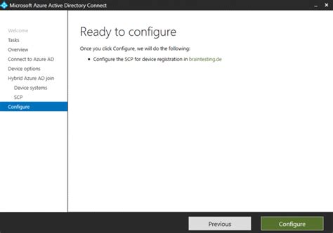 Configure Hybrid Azure Ad Join For Managed Domains