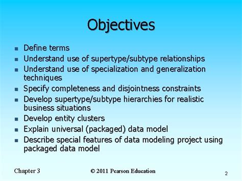 Chapter 3 Advanced Database Analysis Modern Database Management