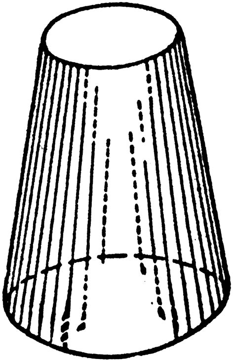 Prismatoid With Circular Bases ClipArt ETC
