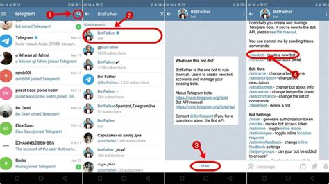 cara membuat bot di telegram panduan lengkap