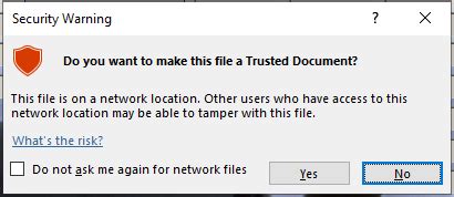 Solved Microsoft Access Security Notice Access World Forums