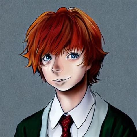 Anime Ron Weasley R Weirddalle