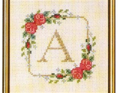 Cs 702 Initial Alphabet Cross Stitch Kit Etsy Uk