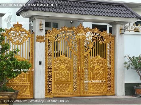 Modern Steel Gate Design Modern Courtyard Gate Pushing Gate Design Iron