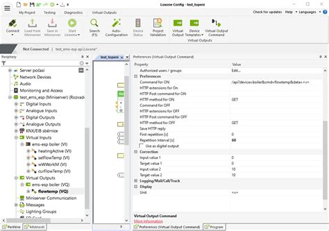 configuration for loxone — ems gateway documentation
