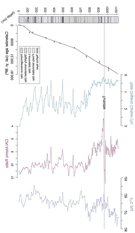 Bulk Organic Geochemical Data Obtained On Sediment Core Pu Ii Note The