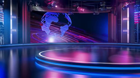 News Studio Background Animated Page 2 Animated News Studio