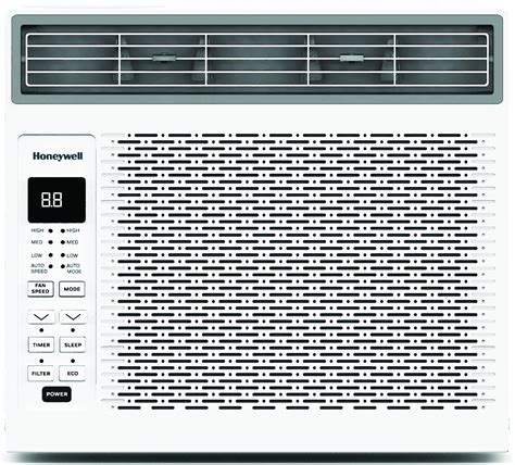 Honeywell 6 000 Btu Digital Window Air Conditioner Remote 4 Modes Eco 250 Sq Ft Coverage