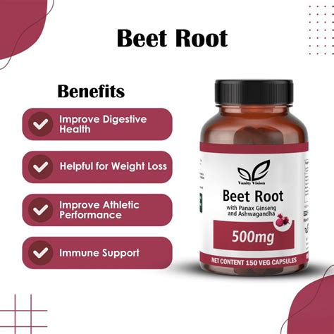 Beet Root 500mg Capsules Packaging Size 20 Kg At Usd 45 Usd 5