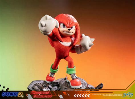 Sonic The Movie Sonic Vs Knuckles Knuckles Statue First 4 Figures